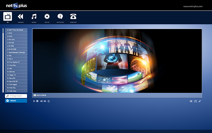 Web PlayerGlobal NetTV